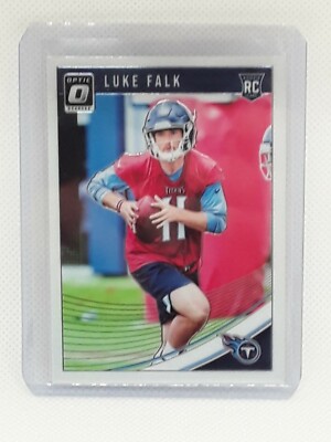 Luke Falk 2018 Donruss Optic Football - RC #132 - Tennessee Titans | eBay