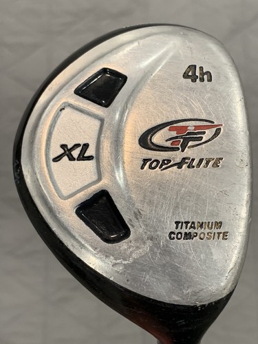 TOP-FLITE XL 4h Hybrid Titanium Composite Head TF Steel Shaft 39” $9.99 ...