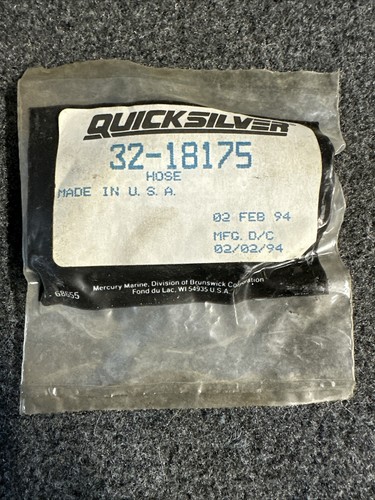 NOS Quicksilver Mercury Marine Boat OEM Hose 32-18175 | eBay