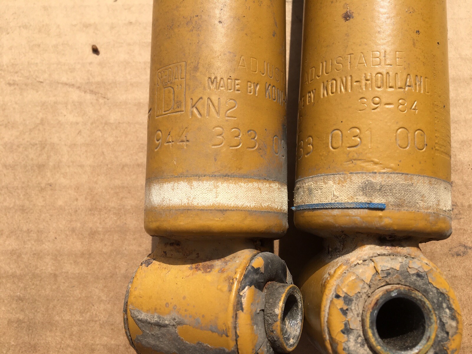 Porsche 944 Koni Adjustable Rear Shock Absorbers 1983-1985 #944-333-031 ...