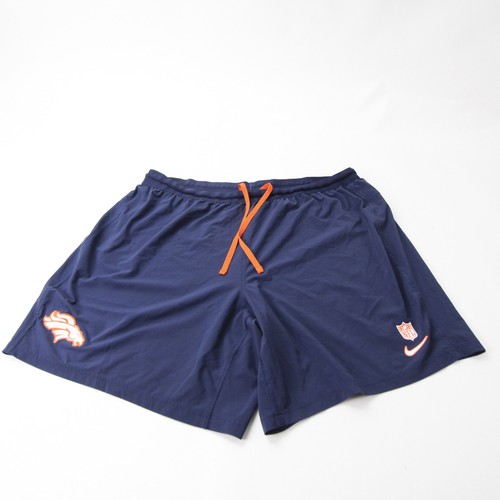 Denver Broncos Nike NFL On Field Dri-Fit Practice Shorts Men's Navy ...