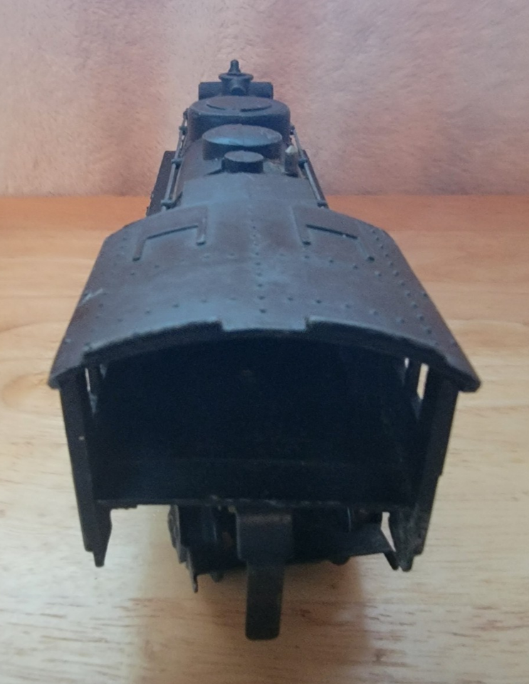 VINTAGE LOUIS MARX O SCALE #666 ELECTRIC STEAM LOCOMOTIVE DIE CAST ...