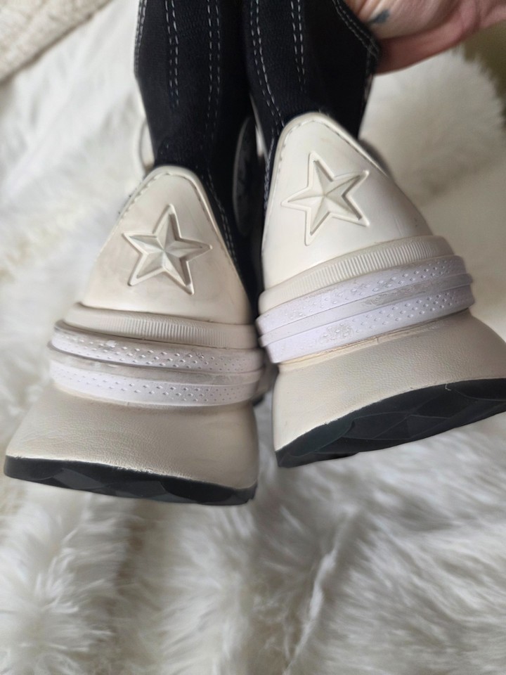 Size 8 - Converse Run Star Legacy CX High Black | eBay