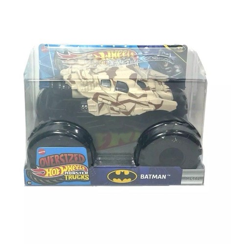 Hot Wheels Oversized Monster Trucks - Batman Camo Tumbler Batmobile ...