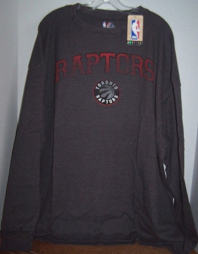 NEW Mens MAJESTIC Toronto Raptors Long Sleeve Big Tall NBA Thermal ...