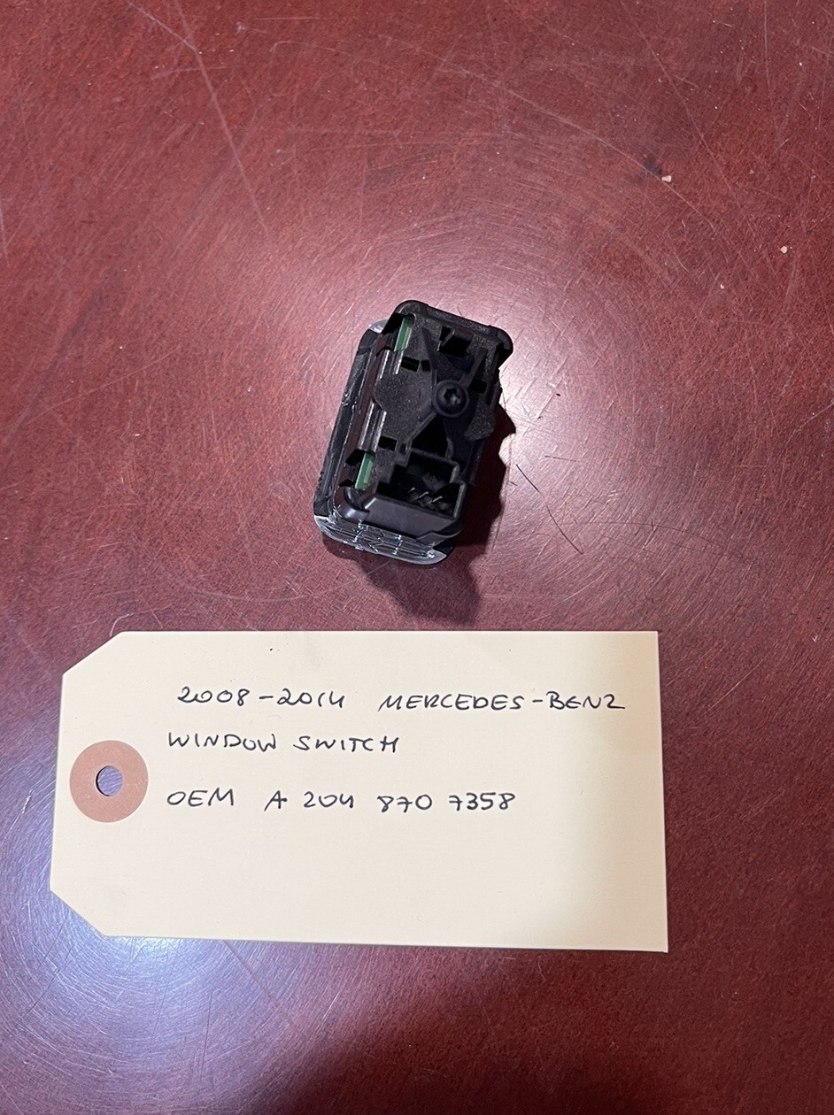 2011 MERCEDES BENZ W204 Window Control Switch Button A2048707358 for ...