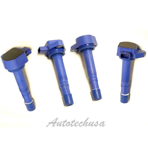 For Honda Civic Ridgeline Acura Heavy Duty IGNITION COIL Blue IC276 ...