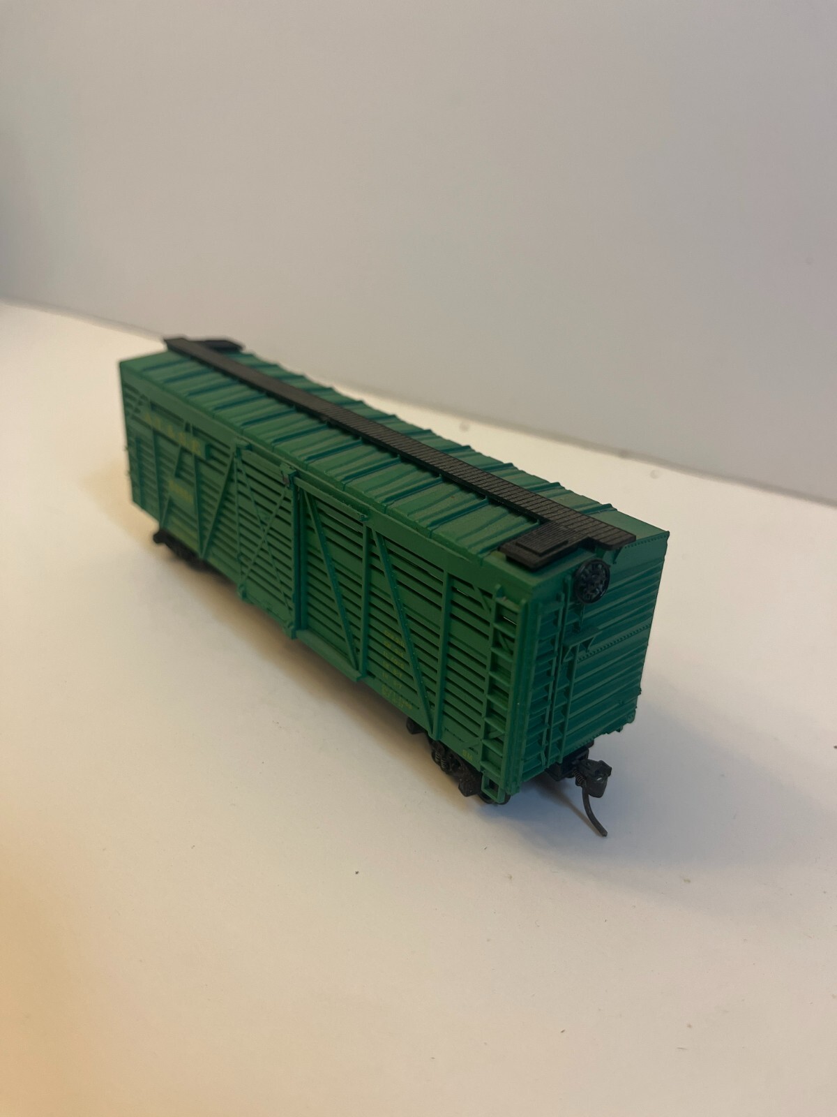 4A HO Scale Train Car AT & SF 50656 LIVESTOCK CAR | eBay