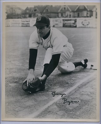 1949 BUFFALO BISONS OFFERMANN STADIUM ISSUE 8 X 10 GEORGE BYAM | eBay