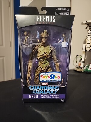 Marvel Legends Groot Evolution 6" Action Figure Guardians of the Galaxy ...