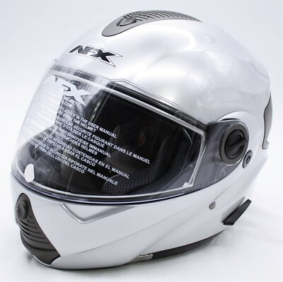 AFX Solid Silver FX-36 Helmet - Size S Part Number - 1001465 | eBay