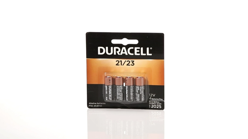 4 Pack Duracell A23 12 Volt Batteries MN21 MN23 23AE 21/23 GP23 23A ...