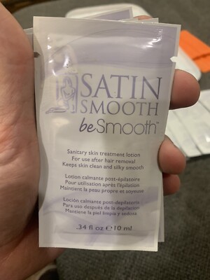 Satin Smooth Be Smooth Soothing Skin Treatment Lotion - 3 Oz 9 Pc Lot ...
