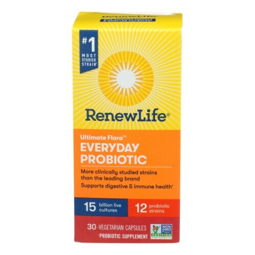 Ultimate Flora Tous les Jours Probiotique 30 Comprimé Veg Par Renew ...