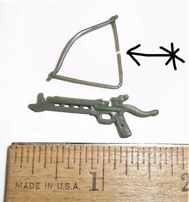 GI Joe Figure Accessory 2008 V10 2 Piece Crossbow (DAMAGED) | eBay