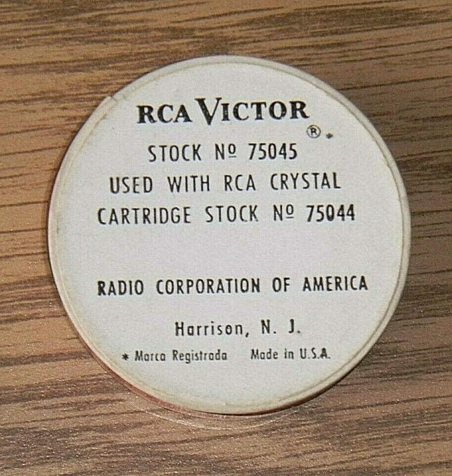 Vintage RCA 75045 Stylus / Needle Replacement for Use w/ RCA #75044 ...