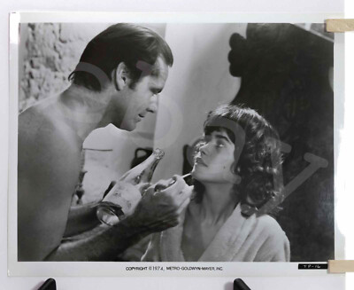 The Passenger Jack Nicholson Maria Schneider MGM Press Kit Photo BW ...