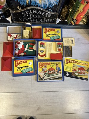 Bayko construction set - vintage 50s / 60s - job lot bundle - with ...