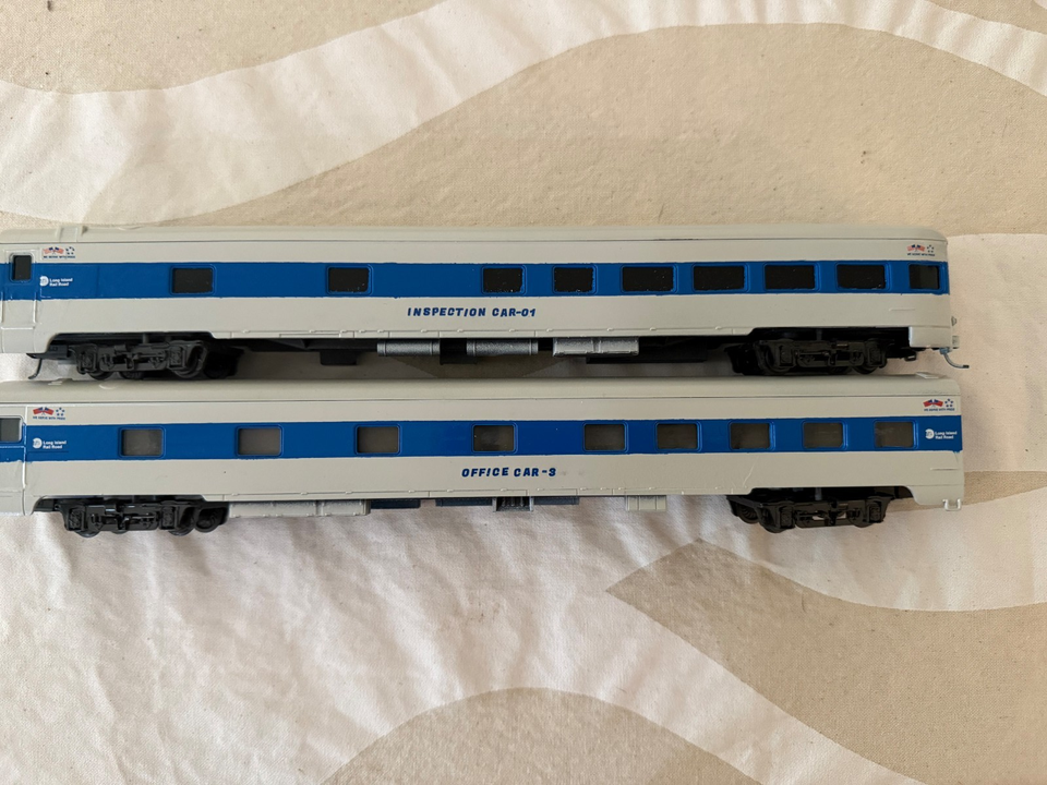 HO SCALE AHM LONG ISLAND Railroad CUSTOM PAINTED INSPECTION AND OFFICE ...