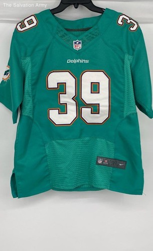 Nike Mens Green Miami Dolphins Larry Csonka 39 NFL Football Jersey Size ...