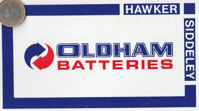Autocollant. Automobile. OLDHAM Batteries | eBay