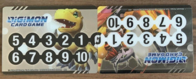Agumon & WarGreymon Memory Gauge Card Bundle Digimon [ST-15: Dragon of ...