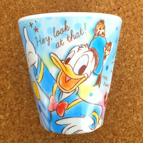 Donald Duck Chip & Dale Plastic Melamine Cup Fun Time design Disney ...