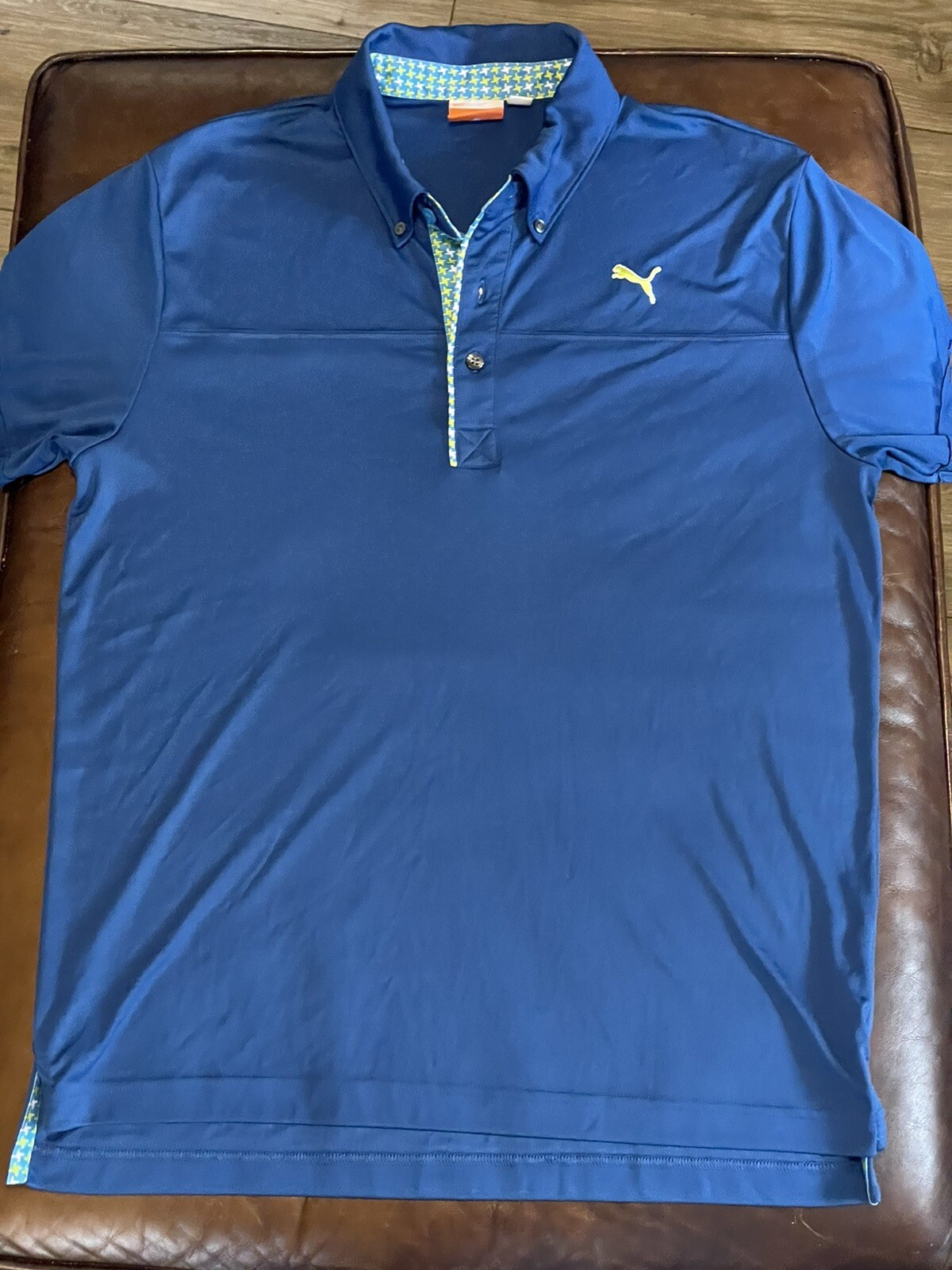 Men’s Puma Golf Shirt Polo Pickle ball Size Small Preowned | eBay