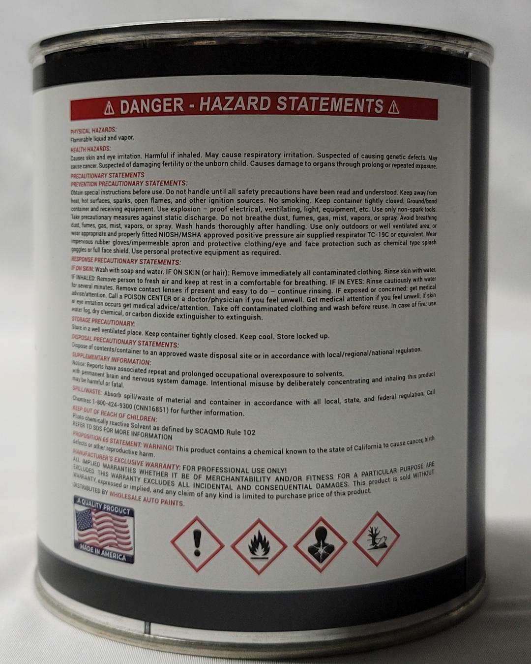 Vision 5184 Candy Apple Red Single Stage Acrylic Enamel Gallon Paint ...