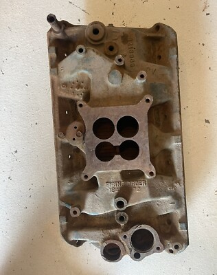 AMC Javelin AMX intake manifold 1971 401 factory cast iron rare 3213989 ...