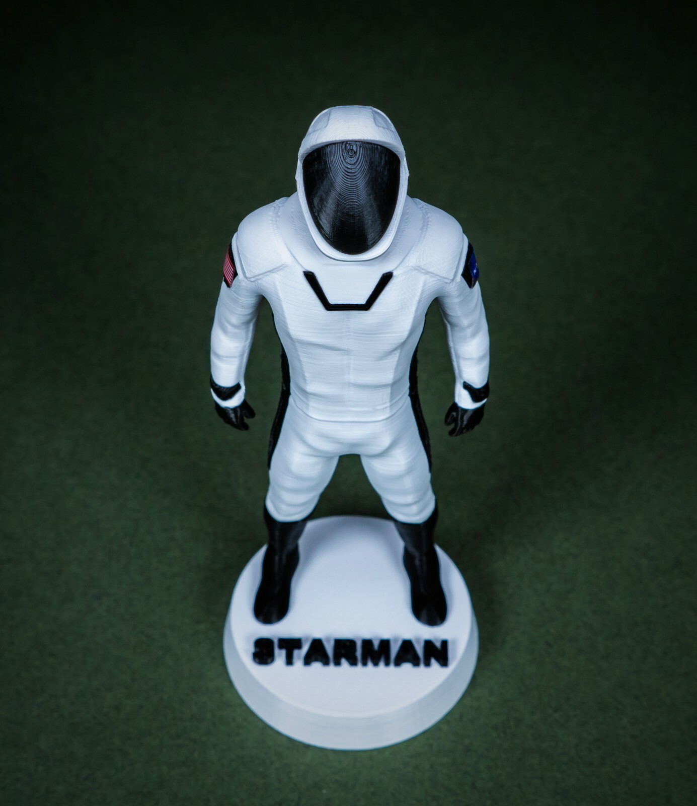 STARMAN Plastic Figure 3d Print SpaceX astronaut SpaceX space suit ...