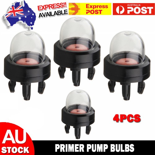 4PCS Primer Bulb General Fuel Pump Snap in Primer Bulb for Ryobi Stihl ...