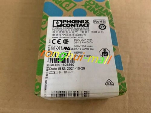 50Pcs/Box New For PHOENIX CONTACT Wiring terminals PT2.5-QUATTRO ...