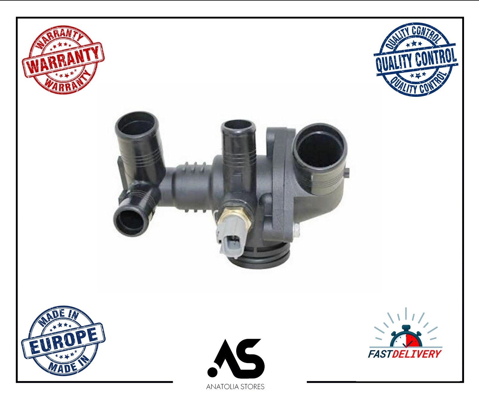 Thermostat Housing + Switch For Peugeot Boxer 2.2 Hdi 2006-On ...