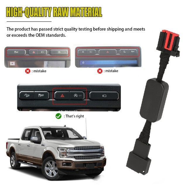 Auto Start Stop Disable Eliminator Bypass Module for Ford F150 ...