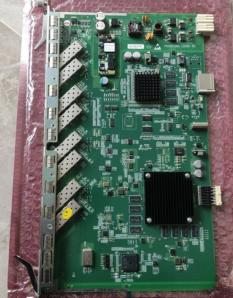 ZTE Card 8 Ports GPON Board GTGO For ZTE C300/C320 OLT, With 8 SFP C+ ...