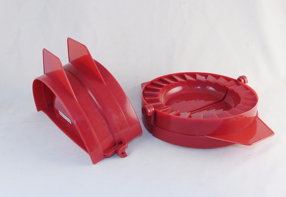 Set of two 6” Calzone Molds ~ Enjoy Custom Made 4” x 2” Pocket Meals ...