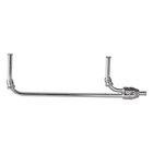 Chrome Fuel Line Fits Holley 3310 4160 Vacuum Secondary Carburetor 5/8 ...