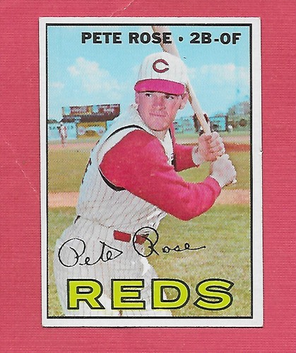 1967 Topps # 430 Pete Rose - EXMT+ - Reds | eBay