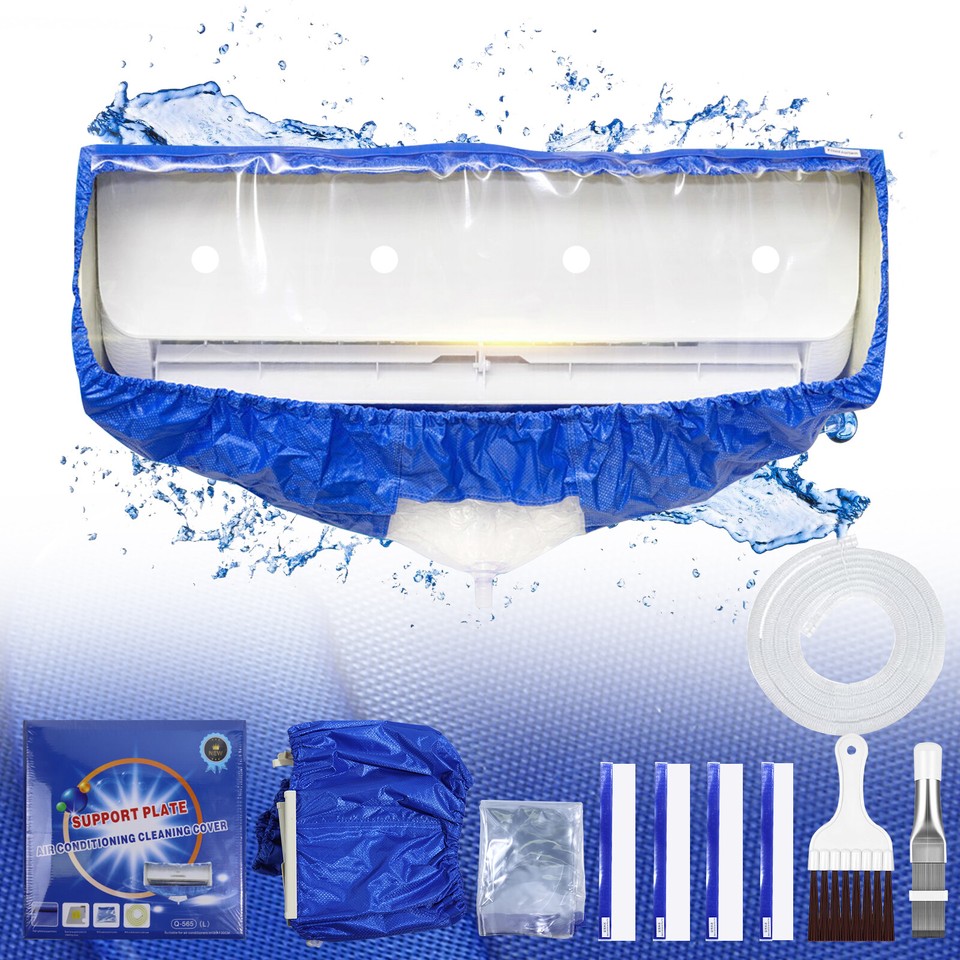 Split Air Conditioner Cleaning Cover Cleaning Kit Wall Mounted Air ...