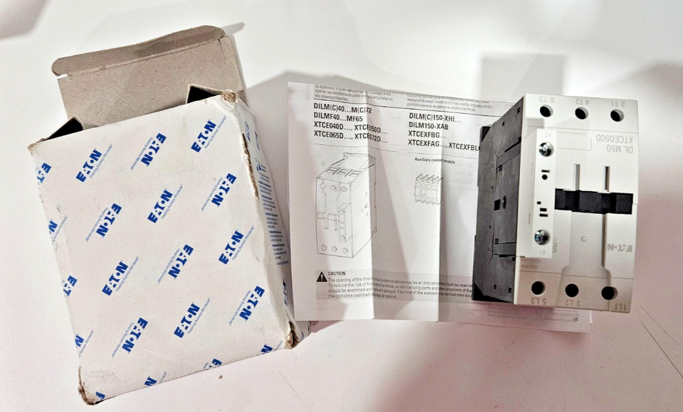 EATON DIL M50 DILM50 XTCE050D New Open Box | eBay