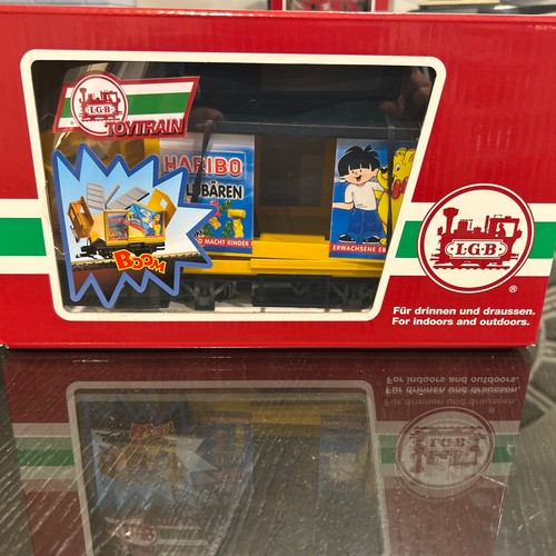 Lehmann Toy Train System LGB G Scale 94308 Haribo Boom Car HARD TO FIND ...