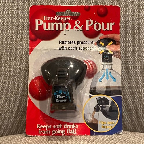 Vintage 2000 Y2K Pump & Pour Fizz Keeper for Carbonated Soft Drinks ...