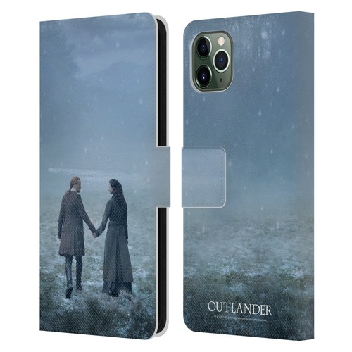 OFFICIAL OUTLANDER SEASON 6 KEY ART LEATHER BOOK CASE FOR APPLE iPHONE ...