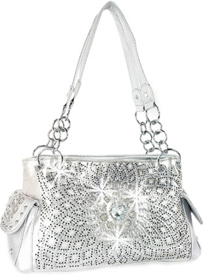 Zzfab Starburst Gem Concealed & Carry Purse Rhinestone Western Handbags ...