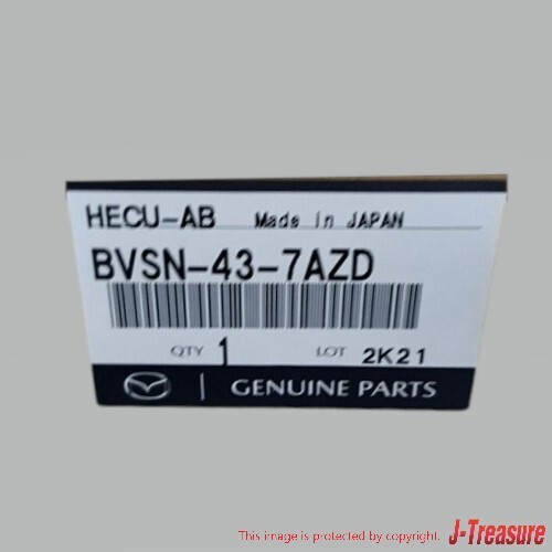 MAZDA MAZDA3 BK#P 2004-2009 Genuine ABS Hydraulic Control Unit BVSN-43 ...