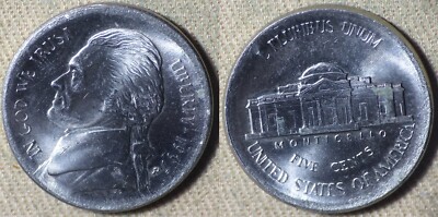 Errors:1997P Nickel Broadstrike Off Center Almost Quarter Size IREC2588 ...