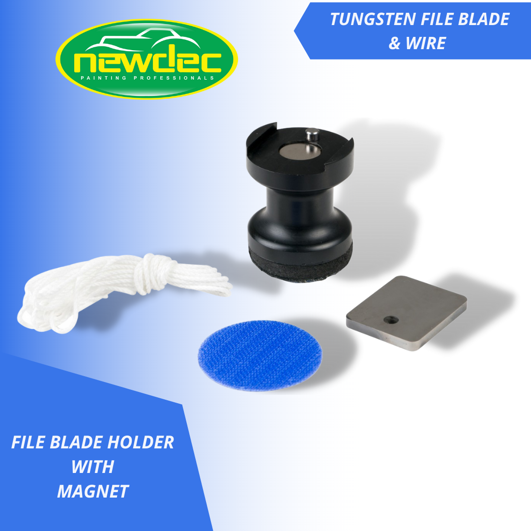 TUNGSTEN BLOCK DENIB FILE POLISHING PAINT DETAILING WITH CASE EXPRESS ...