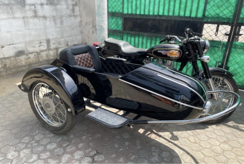 Motorcycle Sidecar + Universal Mounting Kit | Harley, Honda, Indian ...