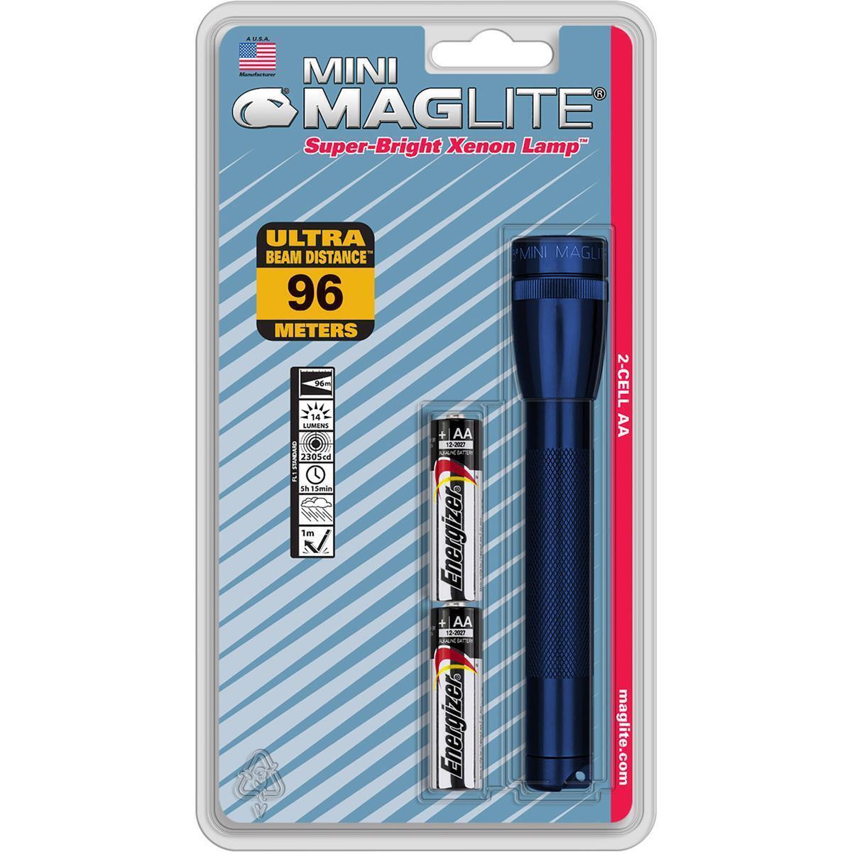 Maglite Mini 2 x AA Alkaline Flashlight M2AFD6 for sale online | eBay